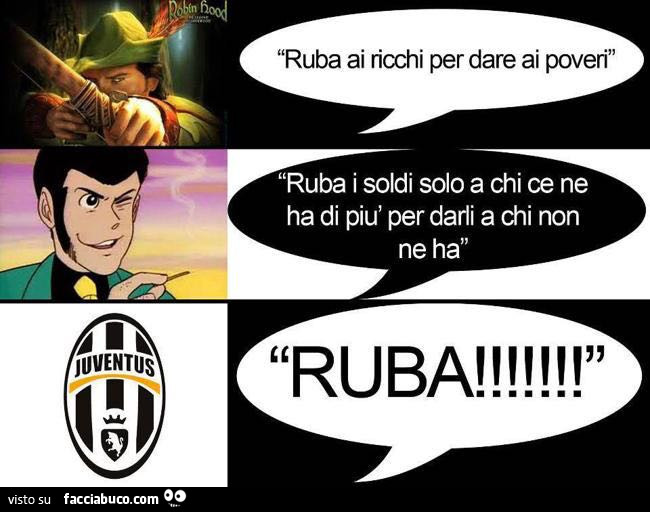 Tutti i meme sulla Juventus - Facciabuco.com
