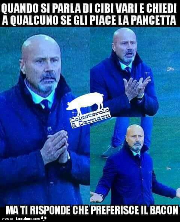 Quando si parla di cibi vari e chiedi a qualcuno se gli piace la ...