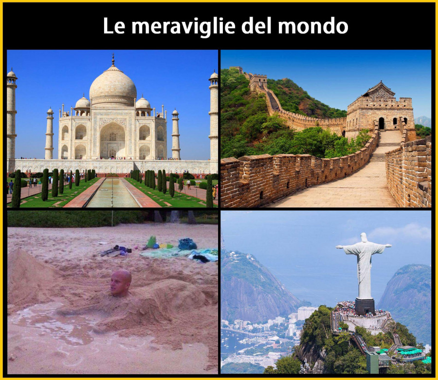 Le meraviglie del mondo - Facciabuco.com