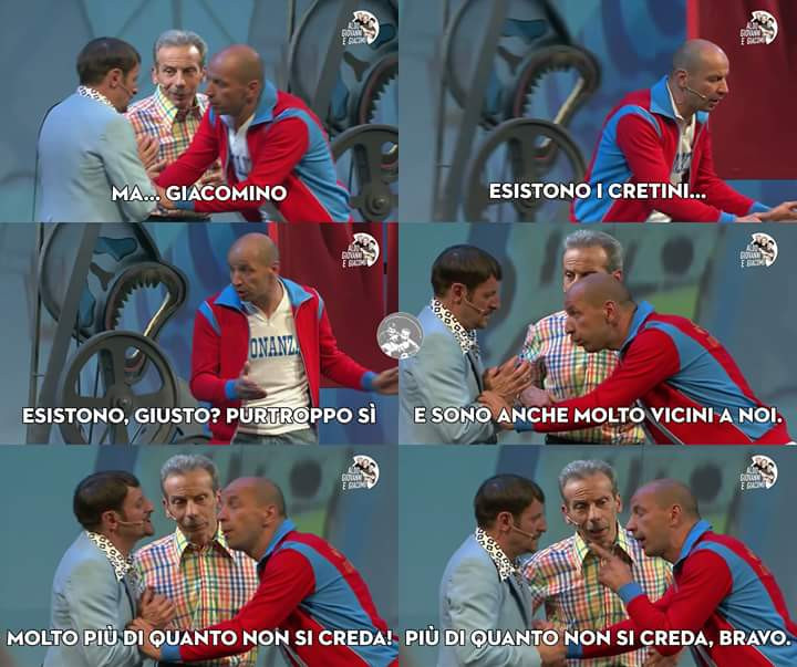 Tutti i meme su Aldo, Giovanni e Giacomo - Facciabuco.com